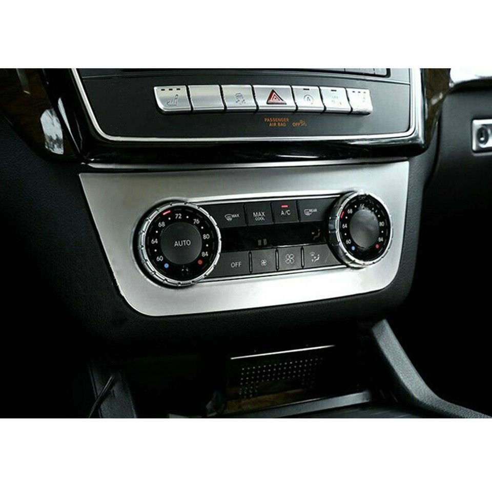ABS Klimaanlage AC Panel Abdeckung Blende Rahmen passt für Benz ML GLE ...