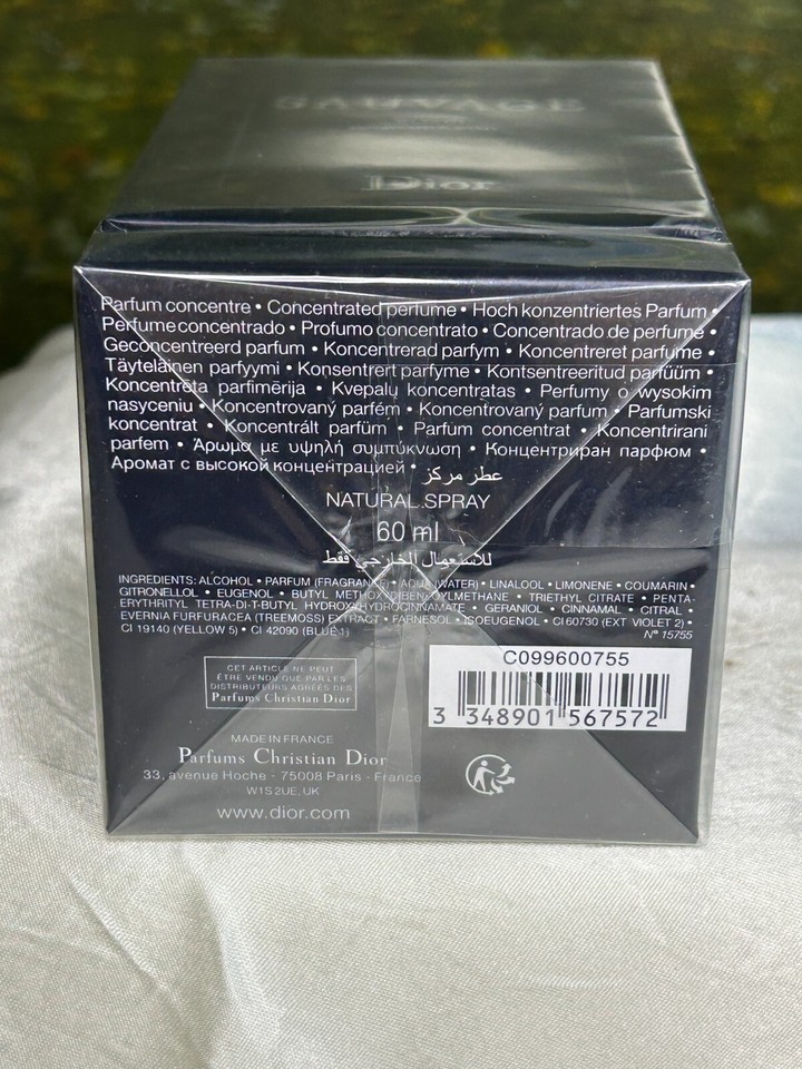 CHRISTIAN DIOR SAUVAGE ELIXIR 60ML PARFUM SPRAY (NEW WITH BOX & SEALED ...