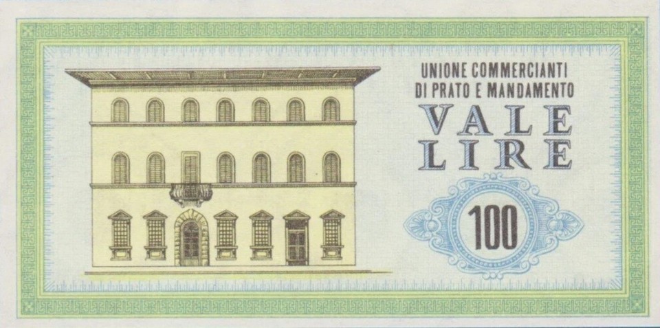 Italy 100 Lire 1975 Uncirculated Banknote. Single One Hundred Lire Bill ...