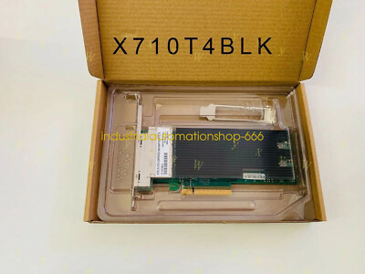 NEW Intel X710T4 Ethernet Converged Network Adapter X710-T4 10Gigabit ...