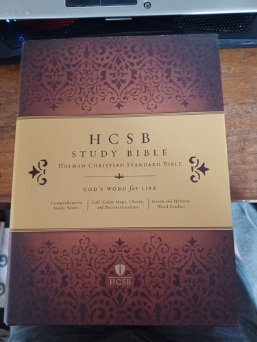 HCSB Study Bible, Jacketed Hardcover by Holman Bible Staff: LIKE NEW | eBay