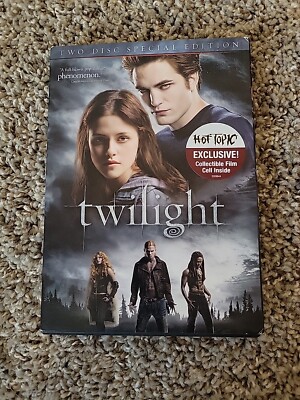 TWILIGHT Hot Topic Exclusive Special Edition DVD with Rare Collectible ...