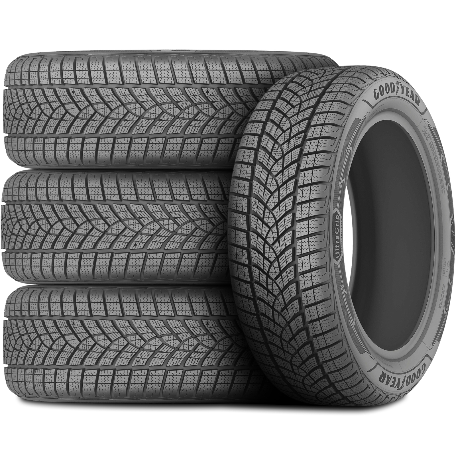 4 Tires 225/65R17 Goodyear Ultra Grip Performance + SUV (Studless) Snow ...
