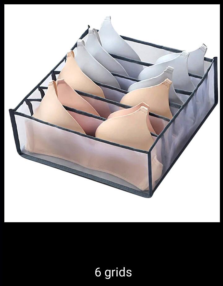 Underwear Bra Organizer Storage Box Drawer Closet Organizers Divider ...