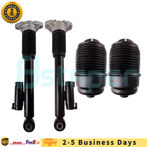 4x For Mercedes-Benz GLS W167 Rear Air Suspension Shock Strut Rear ...