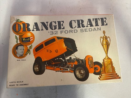 Revell USA #04939 1/25 Orange Crate 32 Ford Sedan VINTAGE 1963 | eBay