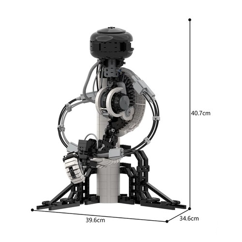 Portal Model Building Blocks Set for GLaDOS MOC Bricks Collection Toys ...
