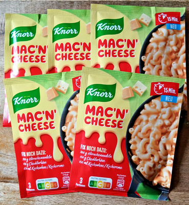 NEU! Knorr Mac'N' Cheese (36,11/kg) 5 x 36g | eBay