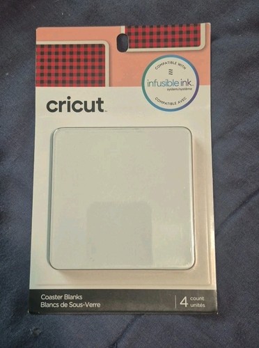 Cricut Infusible Ink Square Coaster Blanks 4 count Cork Backed | eBay UK