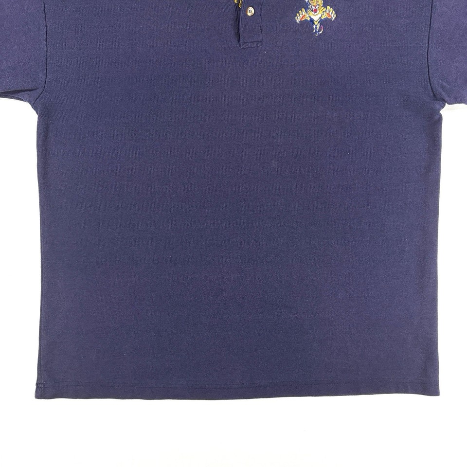 Vintage Florida Panthers Polo Shirt Mens 2XL NHL Hockey RARE Y2K 90's ...
