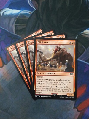 Oliphaunt x 4 | 7% Off 2+ | UB: LOTR | NM MTG | eBay