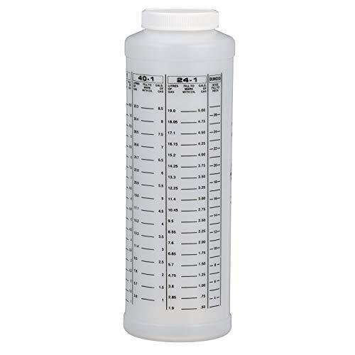 Two Stroke Fuel Gas Mixer Mixing Measuring Container Bottle 2 Cycle Oil ...