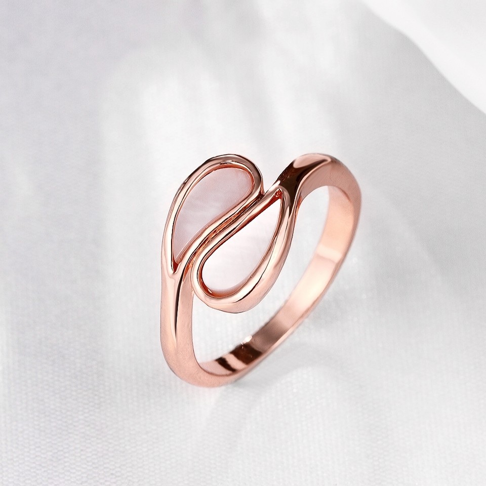 18K Rose Gold Plated Fashion Ring For Women B158 | eBay