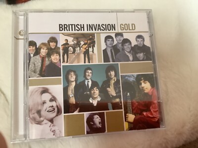 British Invasion Gold CD 2 CD set Beatles The Who Searchers Troggs 32 ...