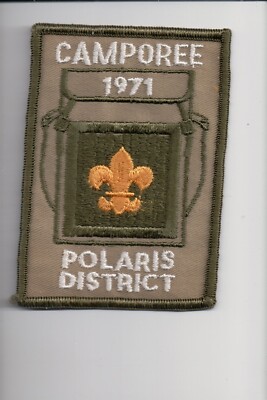 1971 Polaris District Camporee patch | eBay