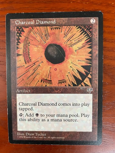 MTG Charcoal Diamond SINGLE USED EXCELLENT CONDITION SEE PHOTOS | eBay