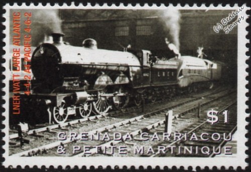 GNR Ivatt Class C1 Large Atlantic 4-4-2 & LNER Gresley Class A4-6-2 ...