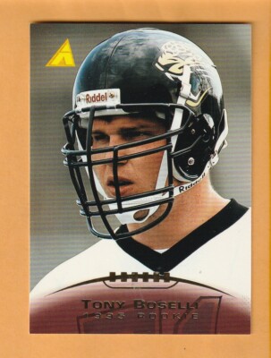 Tony Boselli Jacksonville Jaguars 1995 Pinnacle #233 RC Rookie HOF USC ...