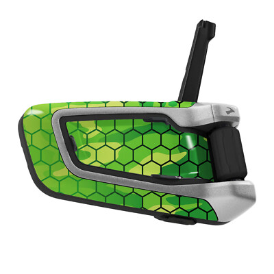 For Cardo Packtalk Bold Removable Skin Cover Sticker Protection Green ...