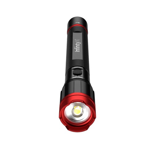 Infinity X1 5000 Lumens Flashlight Rechargeable Dual Power Twist Focus ...