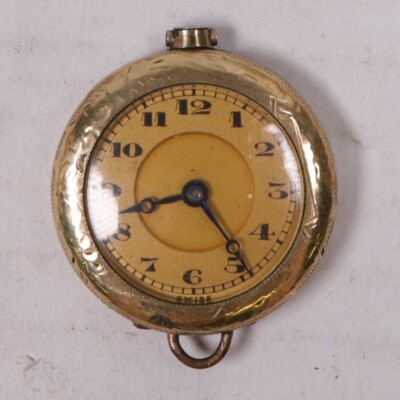 Antique Sada 15 Jewels Pocket Watch, Pre-Owned Doesn't Run Missing Back ...