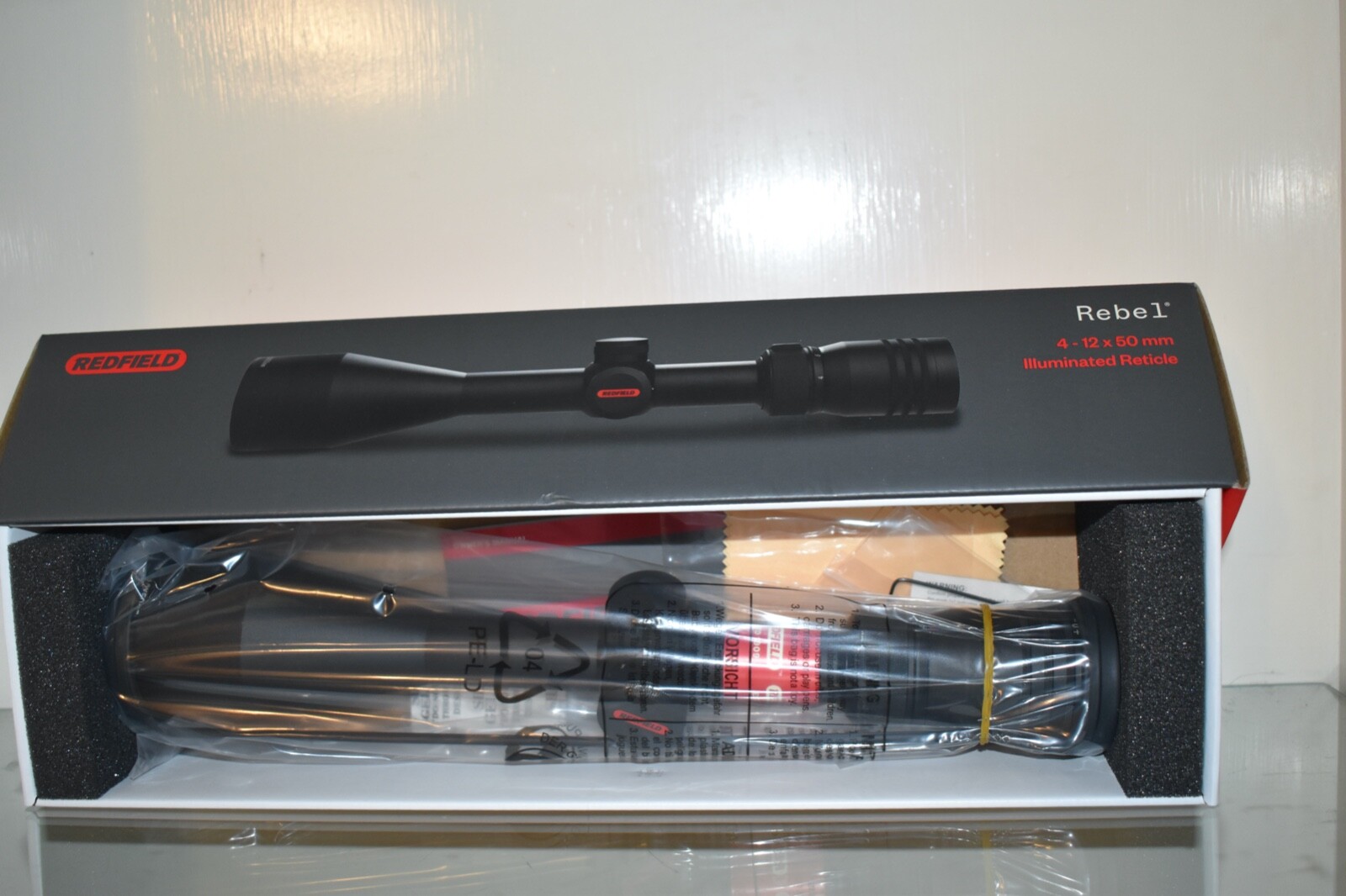 Redfield Rebel 4 - 12 x 50 Illuminated Rectile Riflescope 175253 NIB | eBay