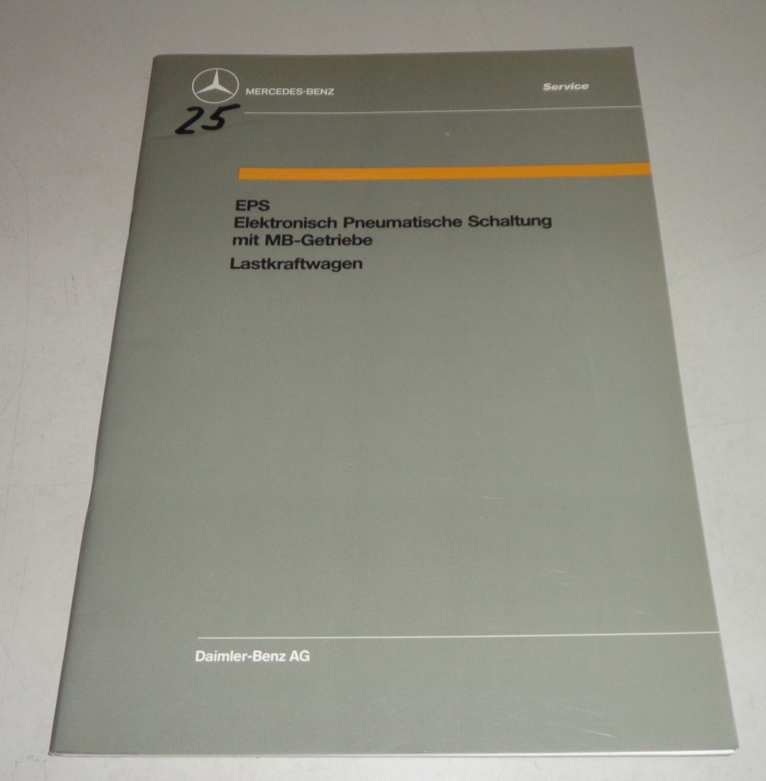 Werkstatthandbuch Mercedes Benz LKW EPS Elektronisch Pneumatische ...