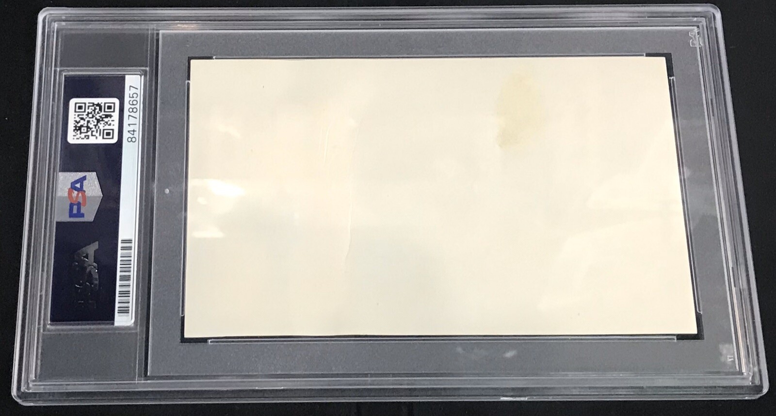 FRENCHY BORDAGARAY Cut Auto Signed Index Card Autograph Signature - PSA ...