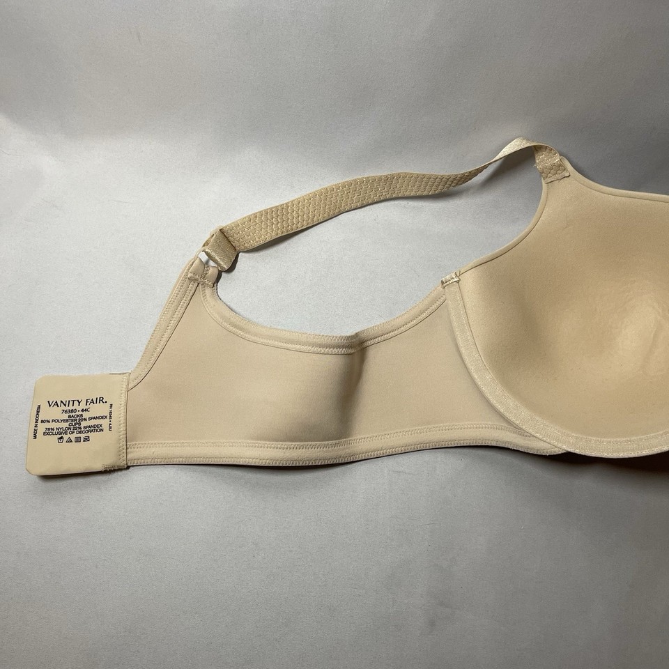 Vanity Fair Size 44C Beige Beauty Back Full Coverage Minimizer ...