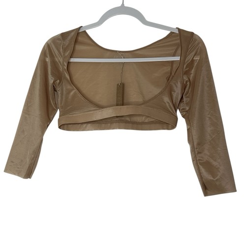 New SKIMS Barely There Shapewear Arm Shaper Top Women’s Medium Clay New ...