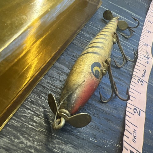Rare Vintage Wooden Fishing Lure Smithwick Devil Horse Floating Pike ...
