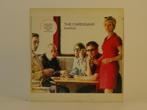 THE CARDIGANS LOVEFOOL (D70) 4 Track Promotional CD Single plus Card ...