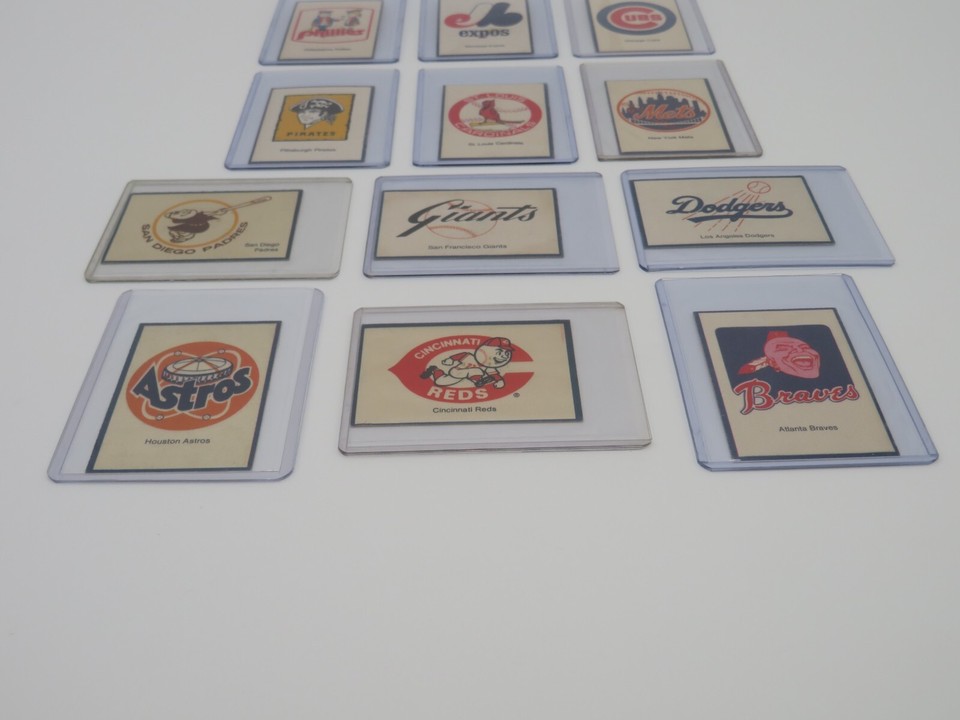 Vintage 1977 MLB Baseball 7-11 Cloth Patches - Complete Set of (27 ...