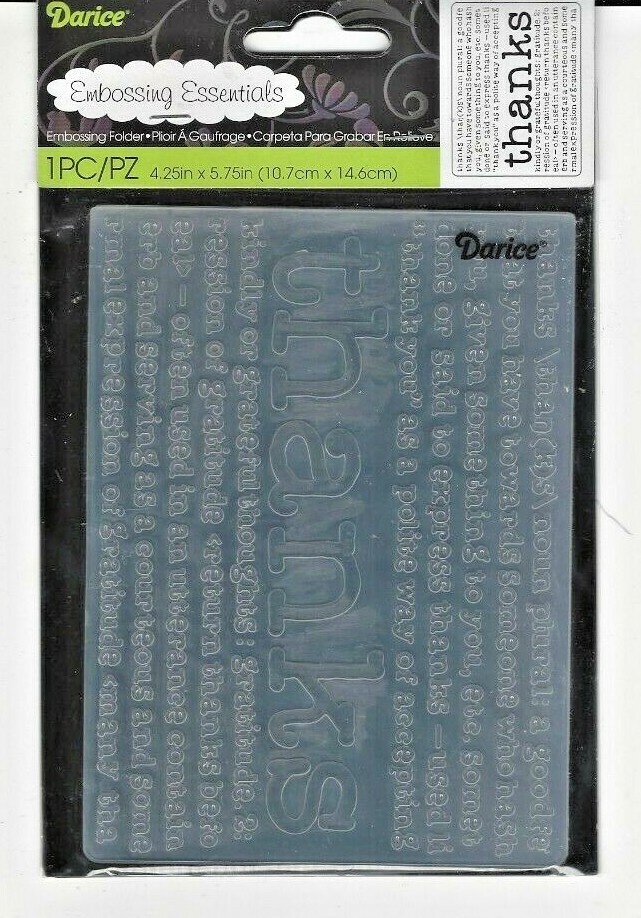 NEW Darice Embossing Folder Universal Folders MANY TO CHOOSE FROM (S5 ...