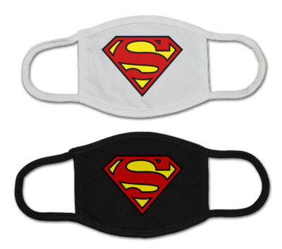 Superman Face Mask Adult USA made | eBay
