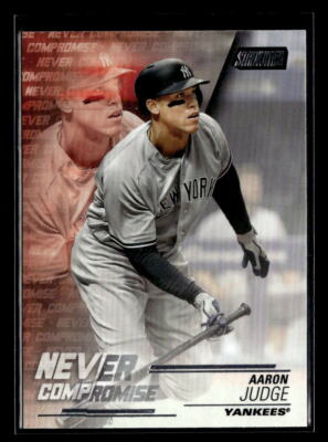 2018 Stadium Club #NC-AJ Aaron Judge Never Compromise | eBay
