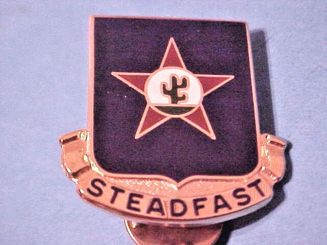 US Military 409th Regiment Unit DUI DI Pin Clutchback Crest Medal Badge ...