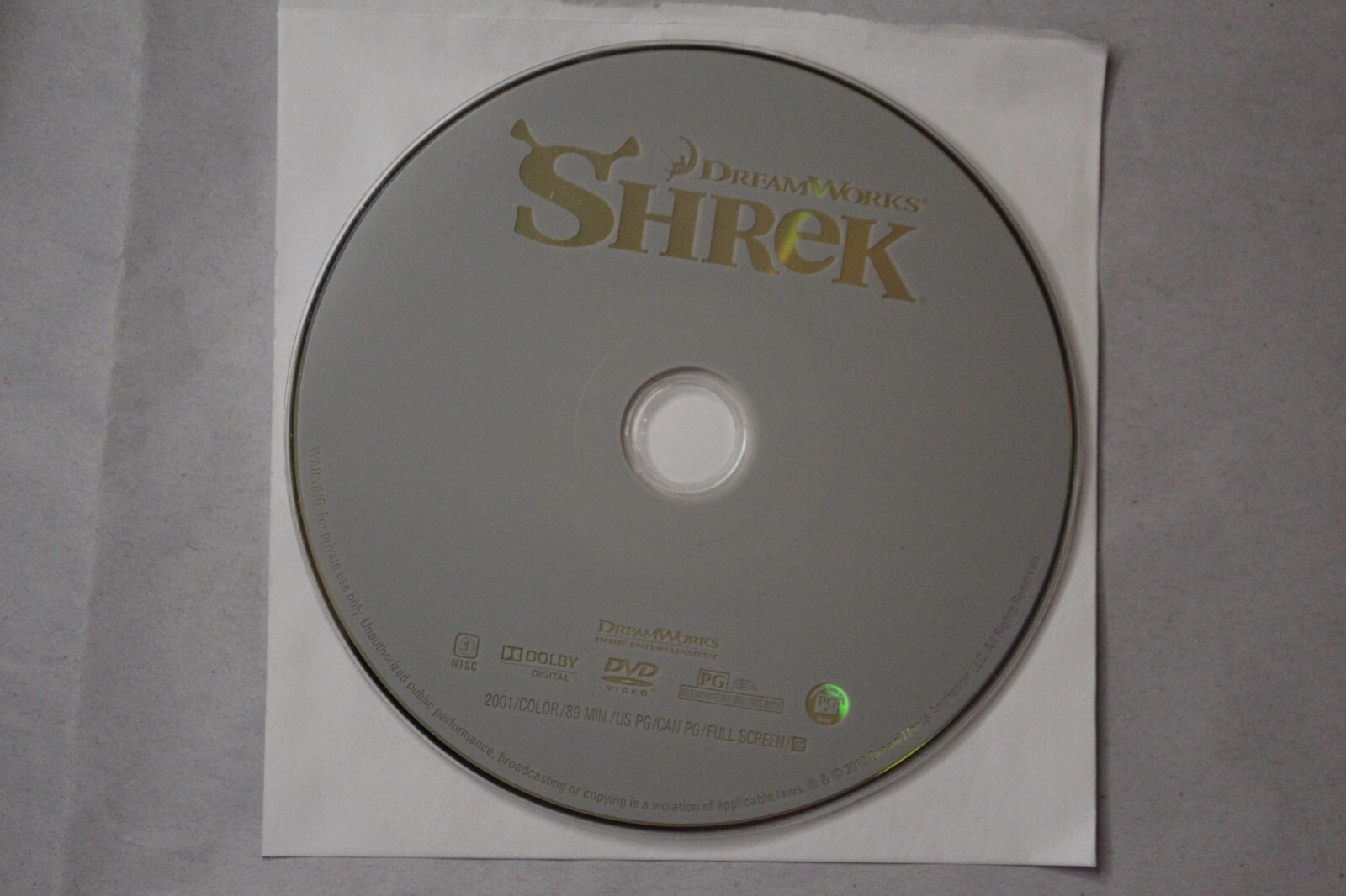 Shrek (DVD, 2003, Full Frame) 678149069921| eBay