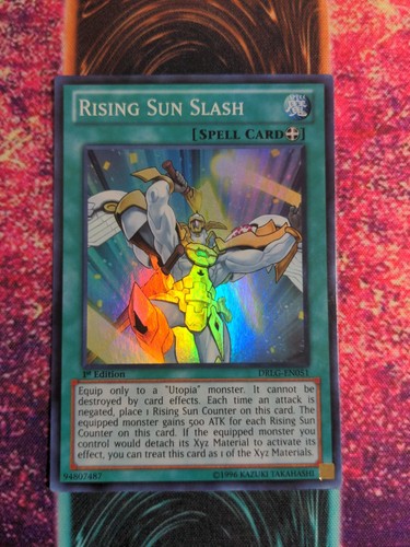 Yu-Gi-Oh! Rising Sun Slash DRLG-EN051 1st Edition Super Rare NM | eBay