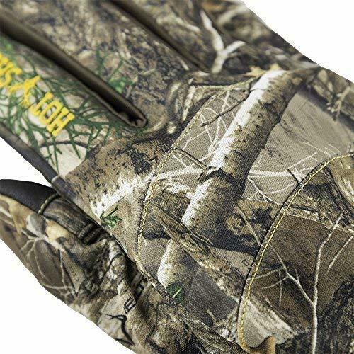 HOT SHOT Men’s Camo Swiftstrike Pro-Text Gloves Realtree Edge Hunting ...
