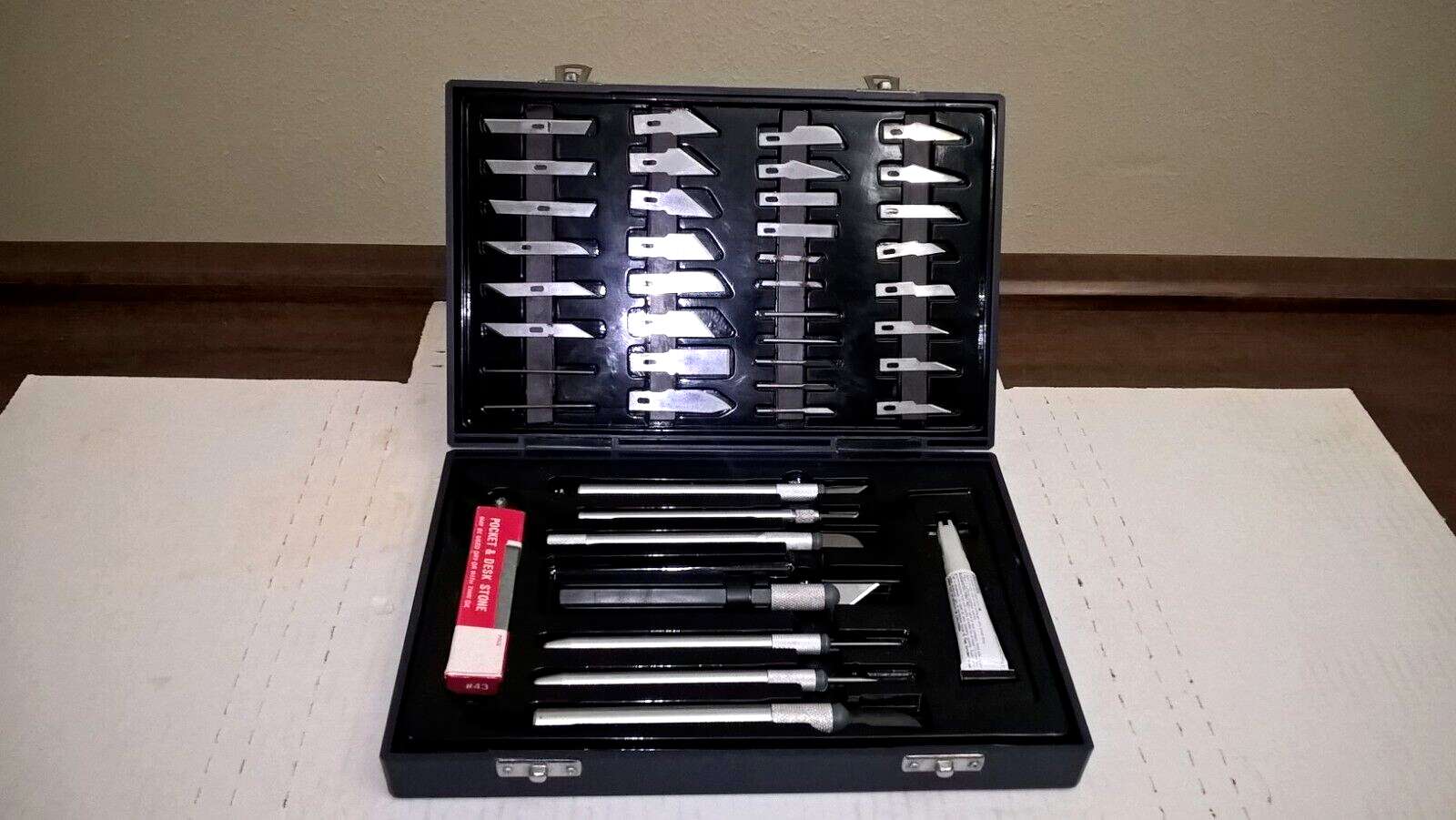 Vintage Hobby Modelers 44pc. Blade & Tool Crafting Set | eBay UK