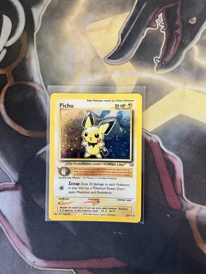 Pichu Neo Genesis 12/111 Unlimited Hard Play HOLO Pokemon TCG | eBay