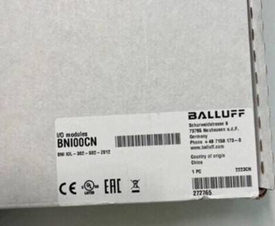 NEW BALLUFF BNI00CN BNI IOL-302-S02-Z012 I/O Link Sensor/Actuator | eBay