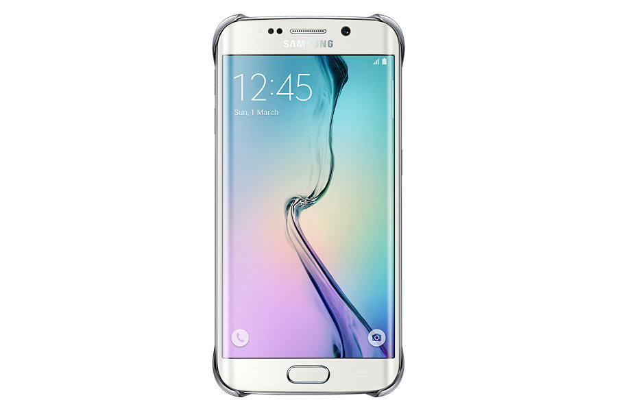Original Samsung Galaxy S6 edge G9250 G925 Clear Cover EF-QG925B ...