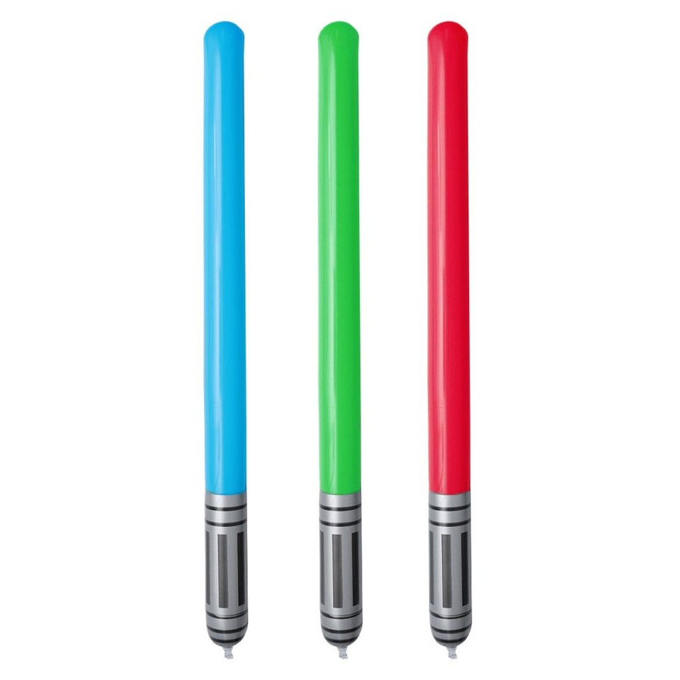 4PCs 1m Children Kids Inflatable Toys PVC Inflation Toy Gift Props ...