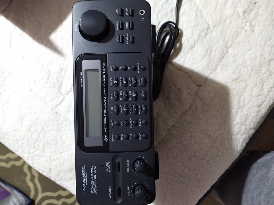 Realistic Pro 2042 1000 channel Scanner | eBay UK