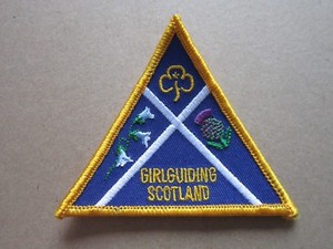 Girlguiding Scotland Girl Guides Cloth Patch Badge L5K F | eBay