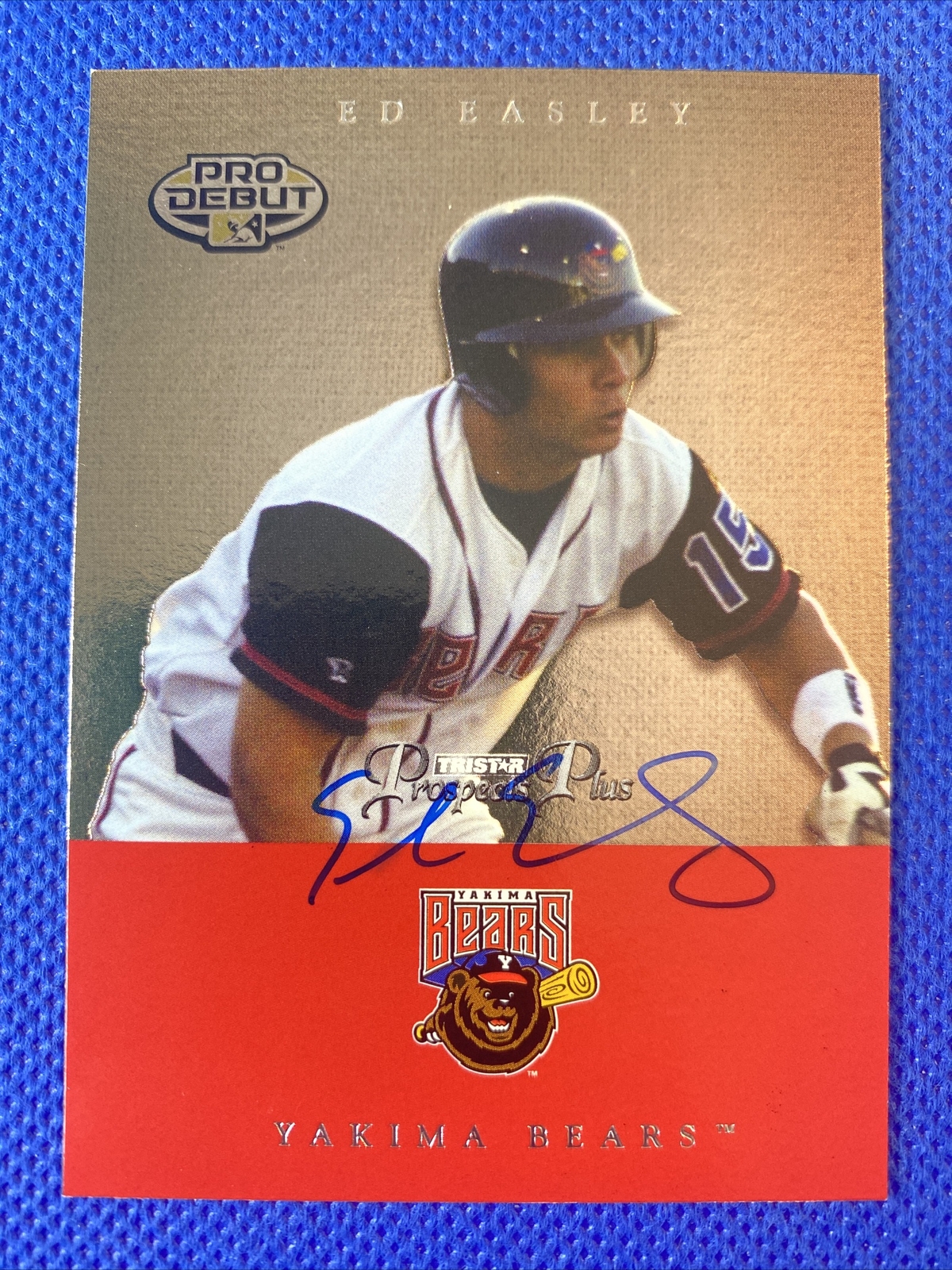 2007 Tristar Prospect Plus Ed Easley #60 Auto Signed Autograph Dbacks ...