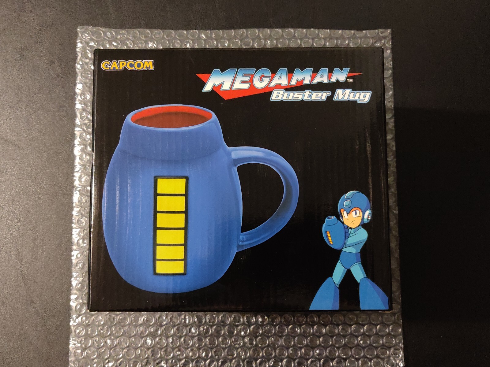 *Read* Mega Man Mega Buster 28 oz. Ceramic Coffee Mug - Capcom ...