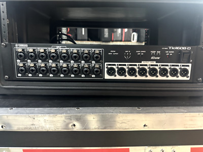 Yamaha Tio1608-D I/O Rack Tio-1608D 16-input/8-output Dante Stagebox ...
